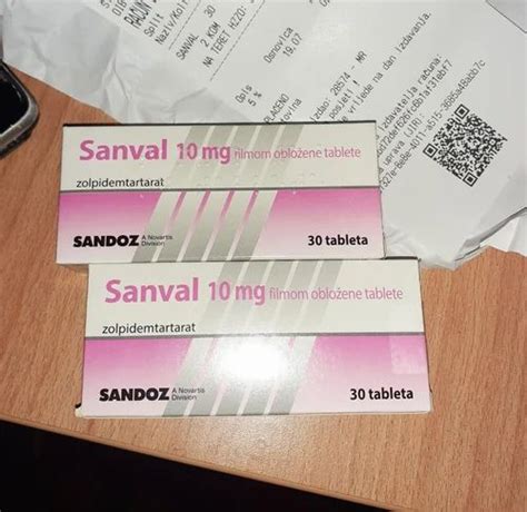 Buy Sanval 10mg Zolpidem At Rs 3400 Box New Delhi Id 2853145277062