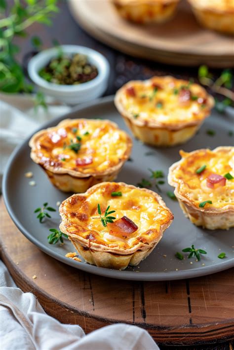 Mini Ham And Cheese Quiche Cups Easy Recipes And Storage Tips
