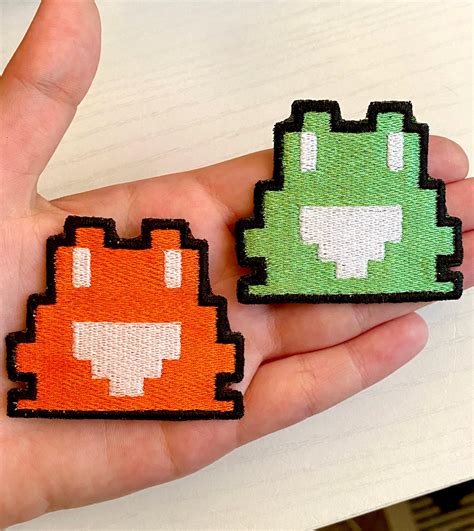 Flipnote Frog Patches By Bigfigwasp On Deviantart