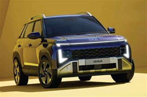 Hyundai Venue Redesign 283 Deposit Gets Panoramic Curved Display And