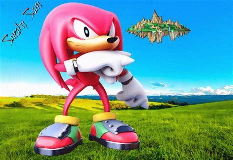 Knuckles The Echidnaclassic By Sneakysam101 On Deviantart