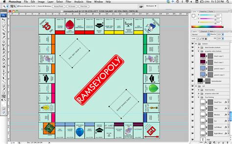 Monopoly Board Dimensions Writelasopa