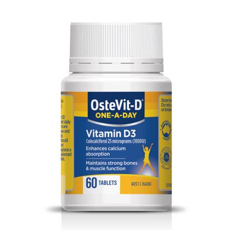 Ostevit D One A Day Vitamin D And Calcium 110 Tablets