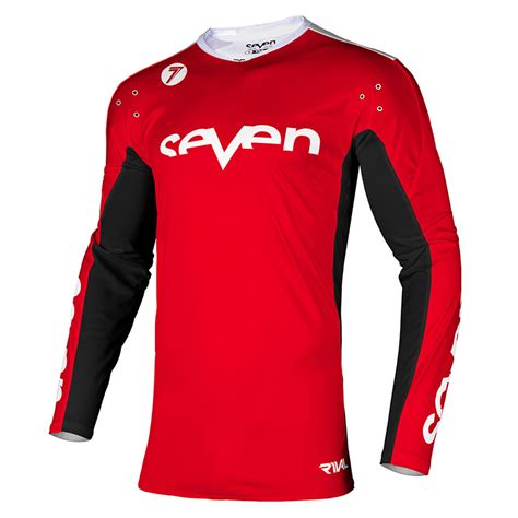 Maglia Seven Mx Rival Staple Rosso Motostorm It