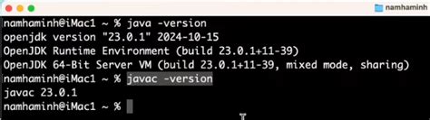 Download And Install Openjdk 23 On Macos