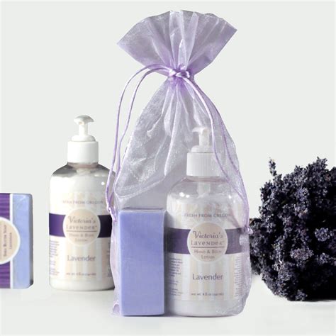 Lavender Lotion And Soap T Set For Relaxation Victorias Lavender