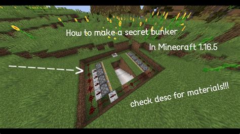 How Do You Build A Secret Bunker At Aaron Battye Blog