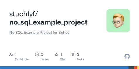 GitHub Stuchlyf No Sql Example Project No SQL Example Project For Babe