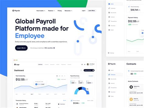 Payrole Payroll Management Web Ui Kit By Illiyin Studio On Dribbble