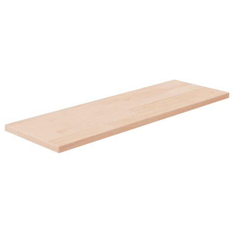 Vidaxl Tabla De Estantería Madera Maciza Roble Sin Tratar 60x20x15 Cm