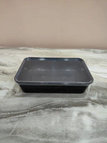 Plastic 500 Ml Rectangular Food Container At Rs 1piece In Howrah Id