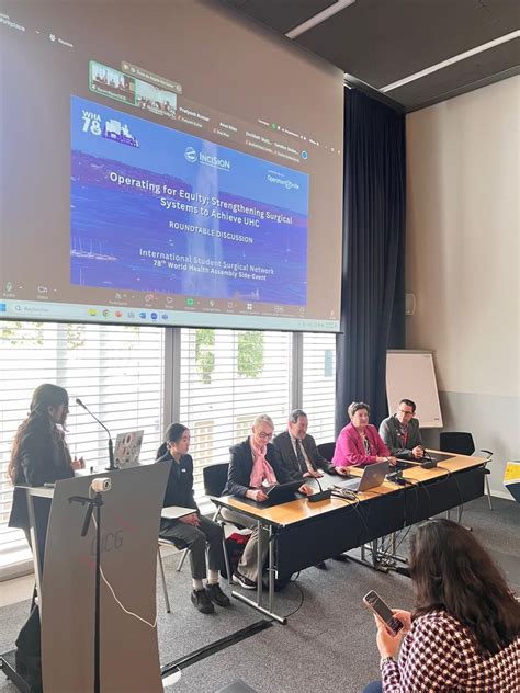 Speaking With Incision About Data And Pbm At Wha78 Wfsa World Federation Of Societies Of