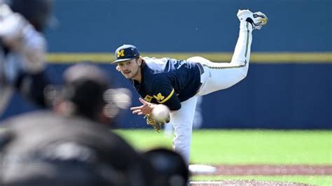 Jacob Denner Baseball University Of Michigan Athletics