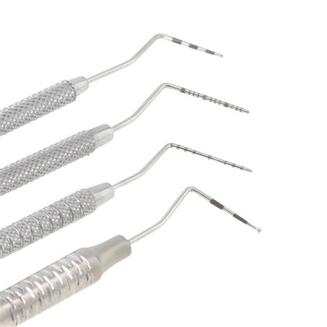 ในสต็อก Dental Explorer Probe Tool ทันตแพทย์ฟัน Clean Care Hook Pick