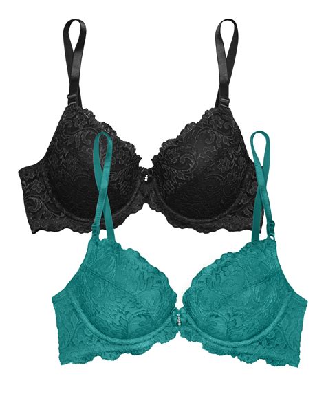 Smart And Sexy Womens Signature Lace Push Up Bra Single And 2 Pack