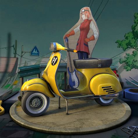 Artstation Vespa Flcl