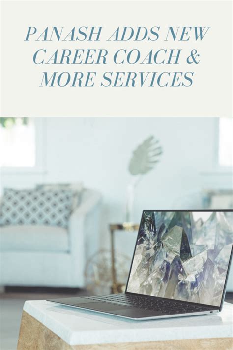 Panash Adds New Career Coach And More Services Panash Passion