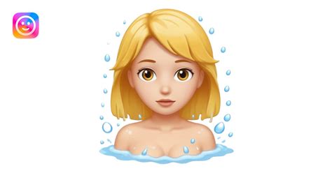 One Girl Soapy Boob Emoji Ai Emoji Generator
