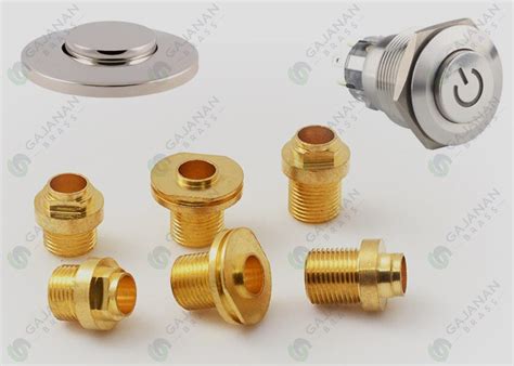 Brass Push Pull Switch Parts Gajanan Brass