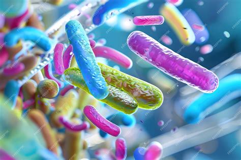 Microscopic Examination Of Bacteria And Germs Sample Under