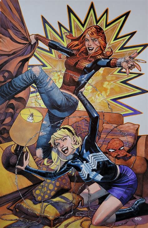 The Amazing Spider Man Mary Jane And Gwen Stacy Ŧꃅᙍ ꍏ尺Ϯ Ծ₣ ੮ℌΣ Շ⊕√乇Ɽ