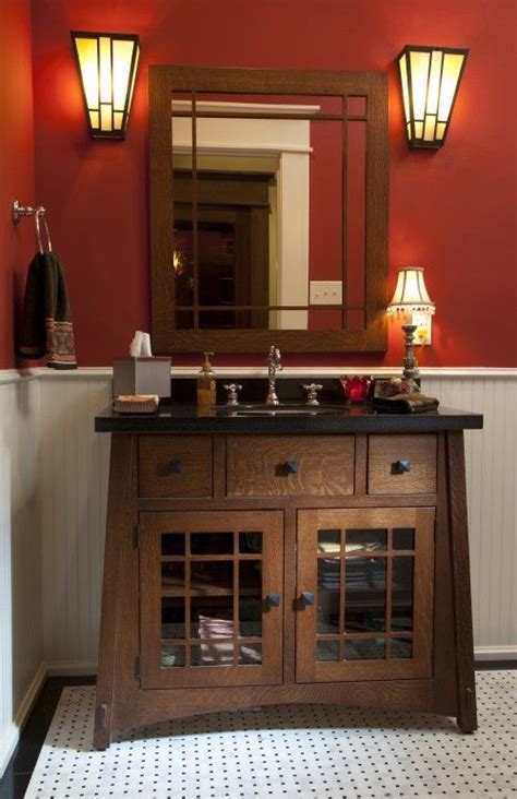 Craftsman Vanity Bathroom Light Fixtures At Angel Singleton Blog