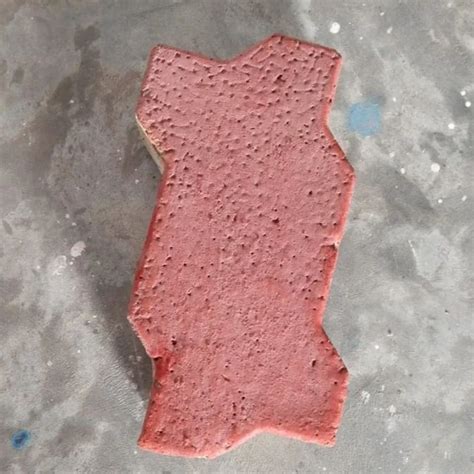 60mm Red Interlocking Concrete Paver Block At ₹ 14piece Concrete Paver Block In Ghaziabad
