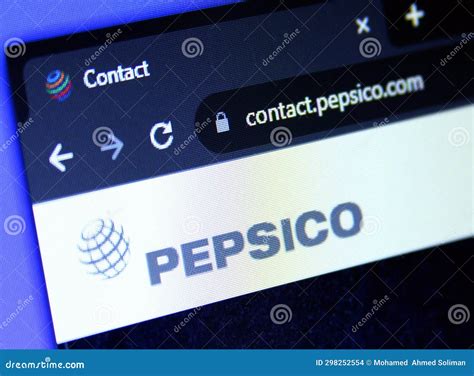 Pepsico Company Logo Editorial Stock Image Image Of Phone 298252554