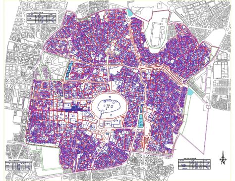 Modified Map Based On A Selection Of Digitised 1927 1931 Maps Of Aleppo