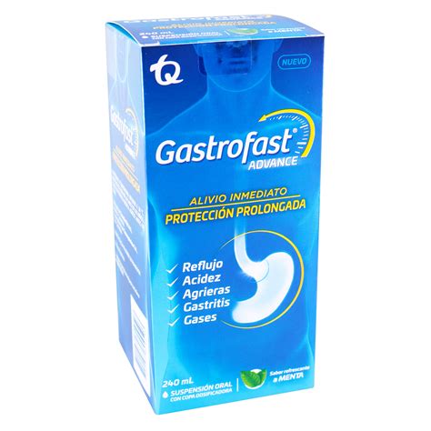 Gastrofast Advance 240ml Antiácido Rápido