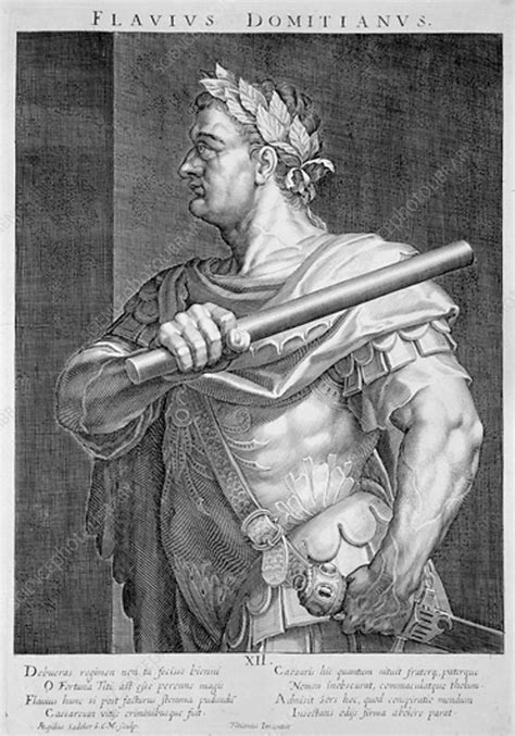 Flavius Domitian Roman Emperor Stock Image C0421862 Science
