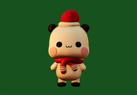 🎄 Bubu Dudu And Bubu Christmas Figure Adorno De Navidad ・ Stl File