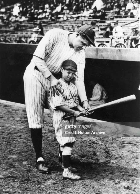 George Herman Ruth Known As Babe Ruth American Baseball Player