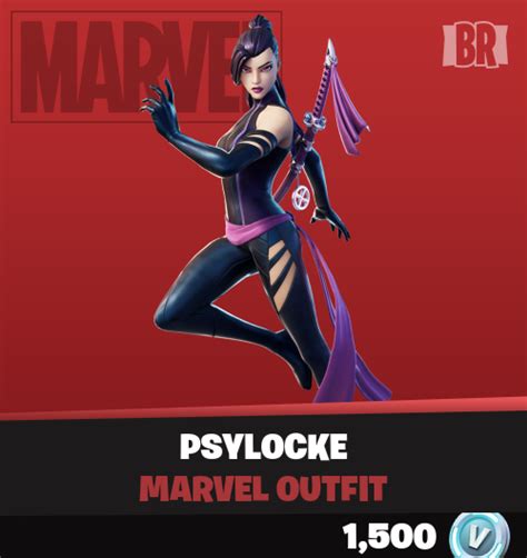 Psylocke Outfit — Fortnite Cosmetics