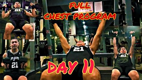Full Chest Program Youtube