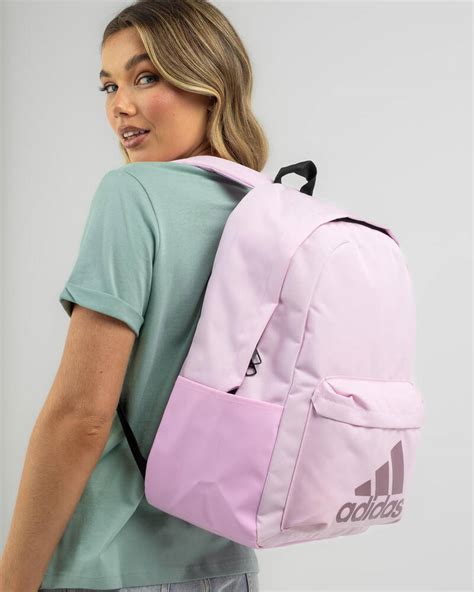 Shop Adidas Classic Backpack In Orchid Fusionwonder Orchid Fast