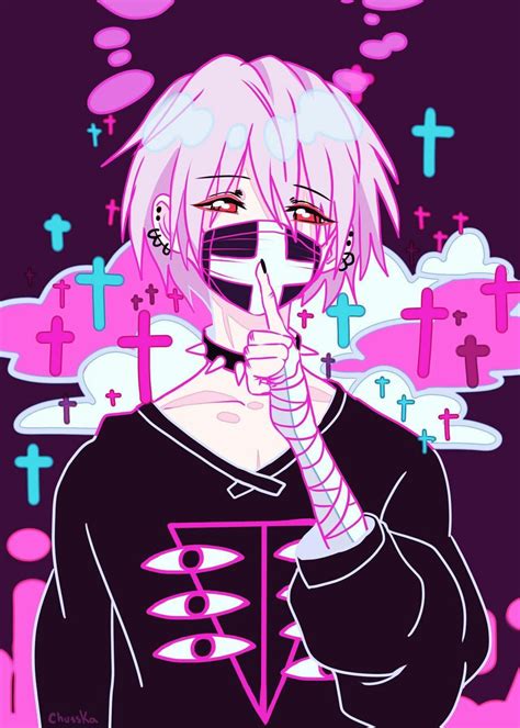 Pastel Goth Anime Wallpapers Wallpaper Cave