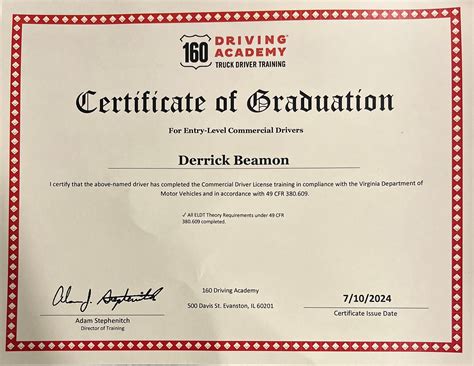 Derrick Beamon I Passed Cdl Class Heading For A New Facebook