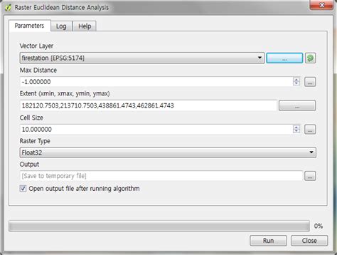 On Spatial Qgis Proximity Raster Distance Analysis Processing Script