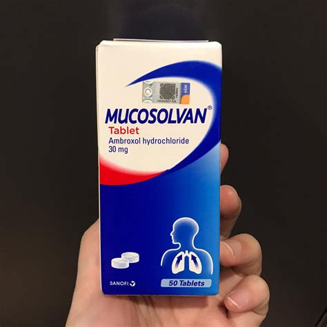 Mucosolvan Tablet 30mg 10s Or 50s Shopee Singapore