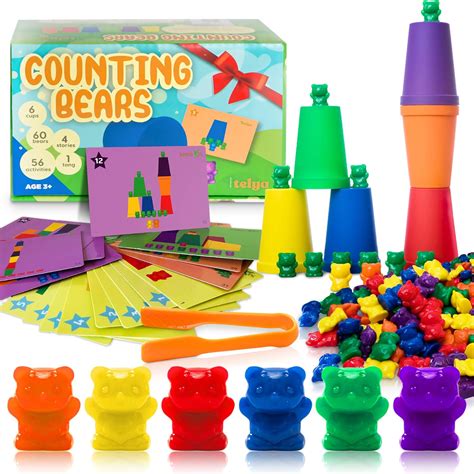 Itelya Rainbow Countingsorting Bears With Matching Cups
