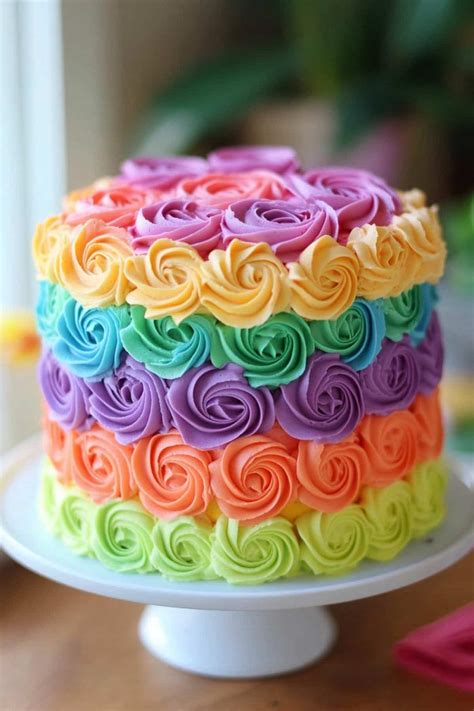 25 Colorful Rainbow Cake Ideas To Brighten Any Occasion Bright