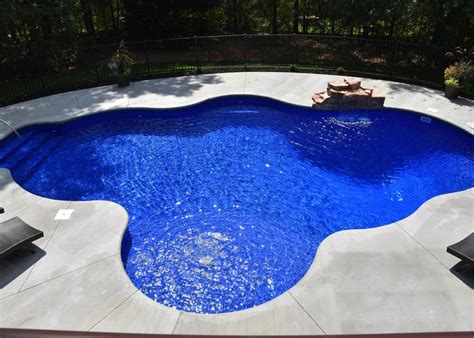 Latham Calypso Ii Vinyl Liner Plunge Pool Swimming Pools