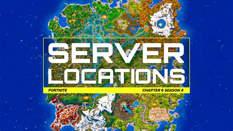 Fortnite Server Locations And Best Servers For Low Ping 2025 Guide
