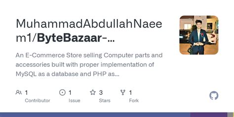github muhammadabdullahnaeem1 bytebazaar ecommerce store php mysql