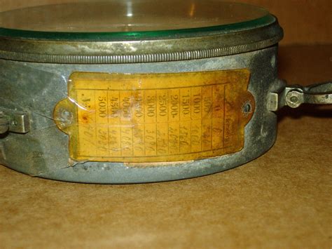 Höhenmesser Lufft 1916 Deutscheluftwaffe