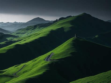 Premium Photo Hill Background