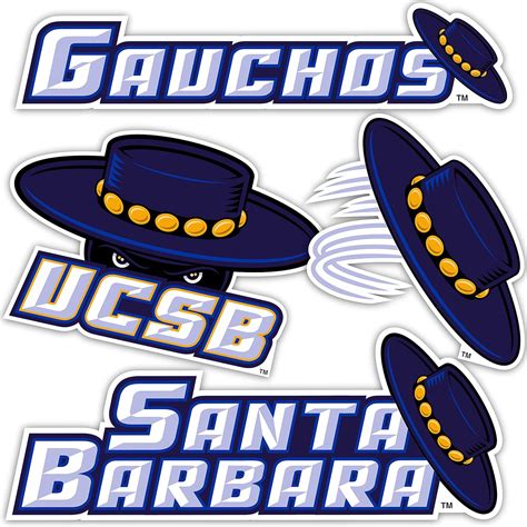 University Of California Santa Barbara Ucsb Gauchos Sticker