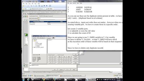 Informatica Verifying Execution Order Of Variable Input And Output Ports YouTube