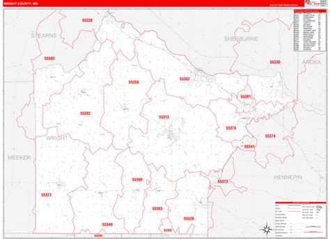 Wright County Mn Road Map